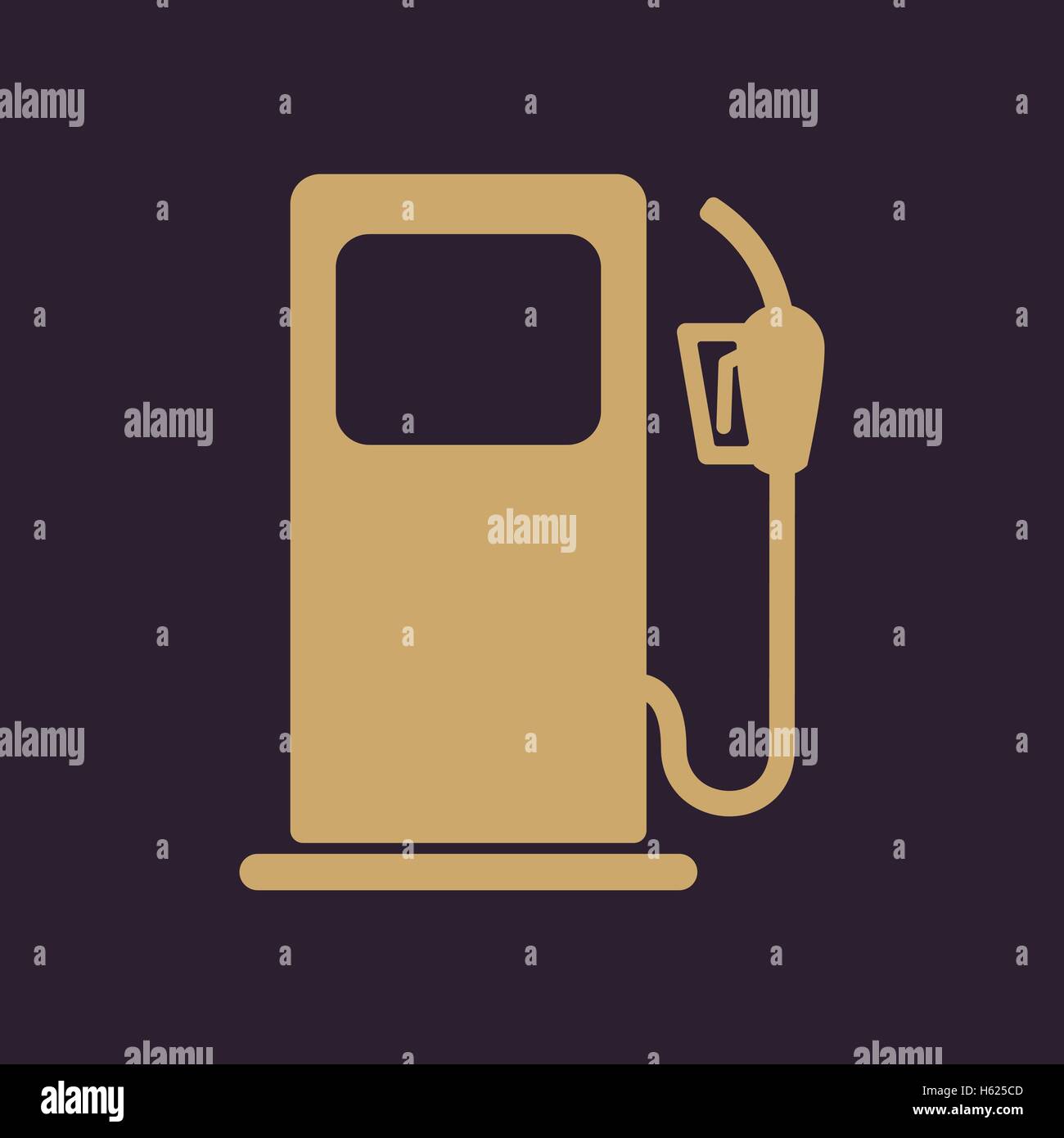 The gas station icon. Gasoline and diesel fuel symbol. Flat Stock ...