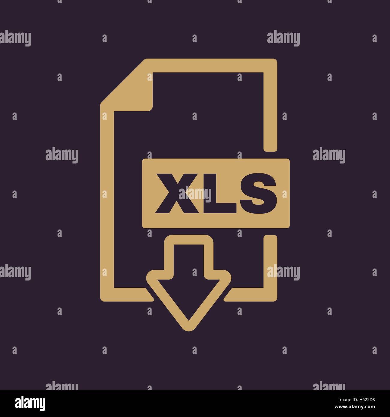 The XLS icon. File format symbol. Flat Stock Vector Image & Art - Alamy The XLS icon. File format symbol. Flat Stock Vector Image & Art - Alamy