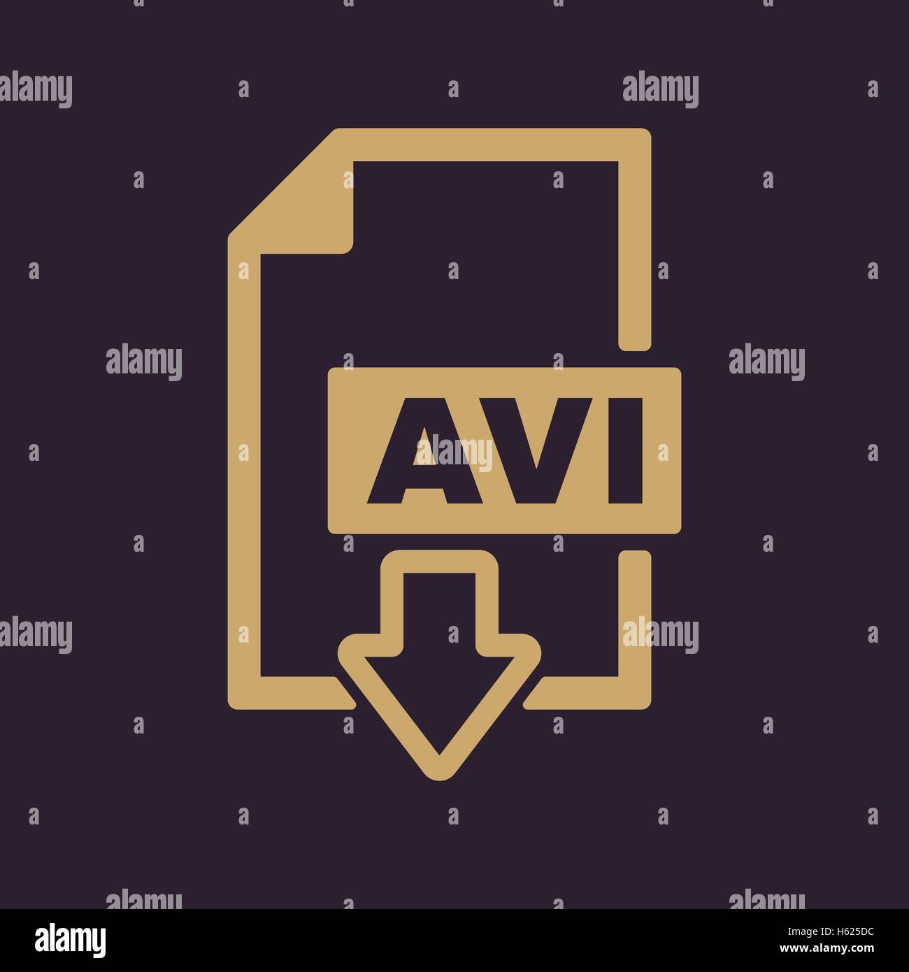 Avi format Stock Vector Images - Alamy
