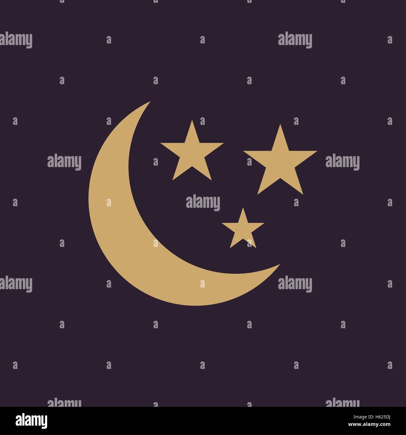 Night sleep symbol hi-res stock photography and images - Alamy
