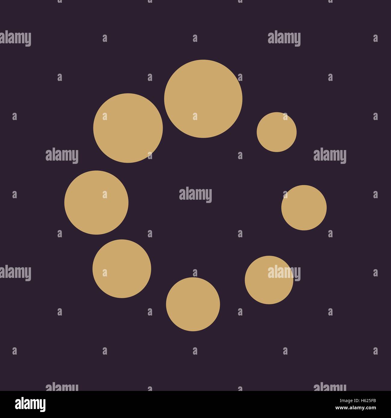 The loading icon. Load symbol. Flat Stock Vector Image & Art - Alamy