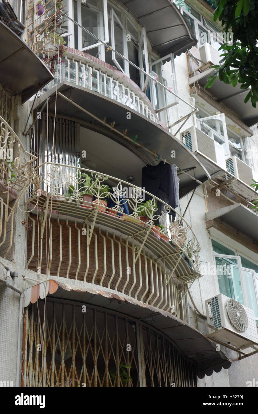 Balconies china hi-res stock photography and images - Alamy