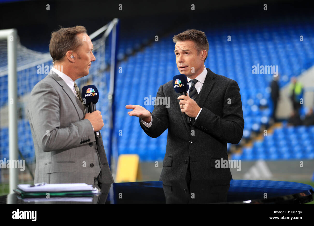 Nbc sports network pundits lee dixon hi-res stock photography and ...