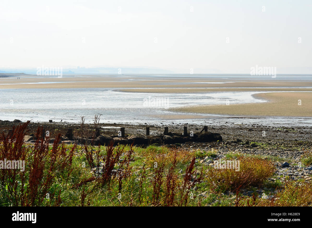 Welsh Coast,Llanfairfechan North Wales Stock Photo - Alamy