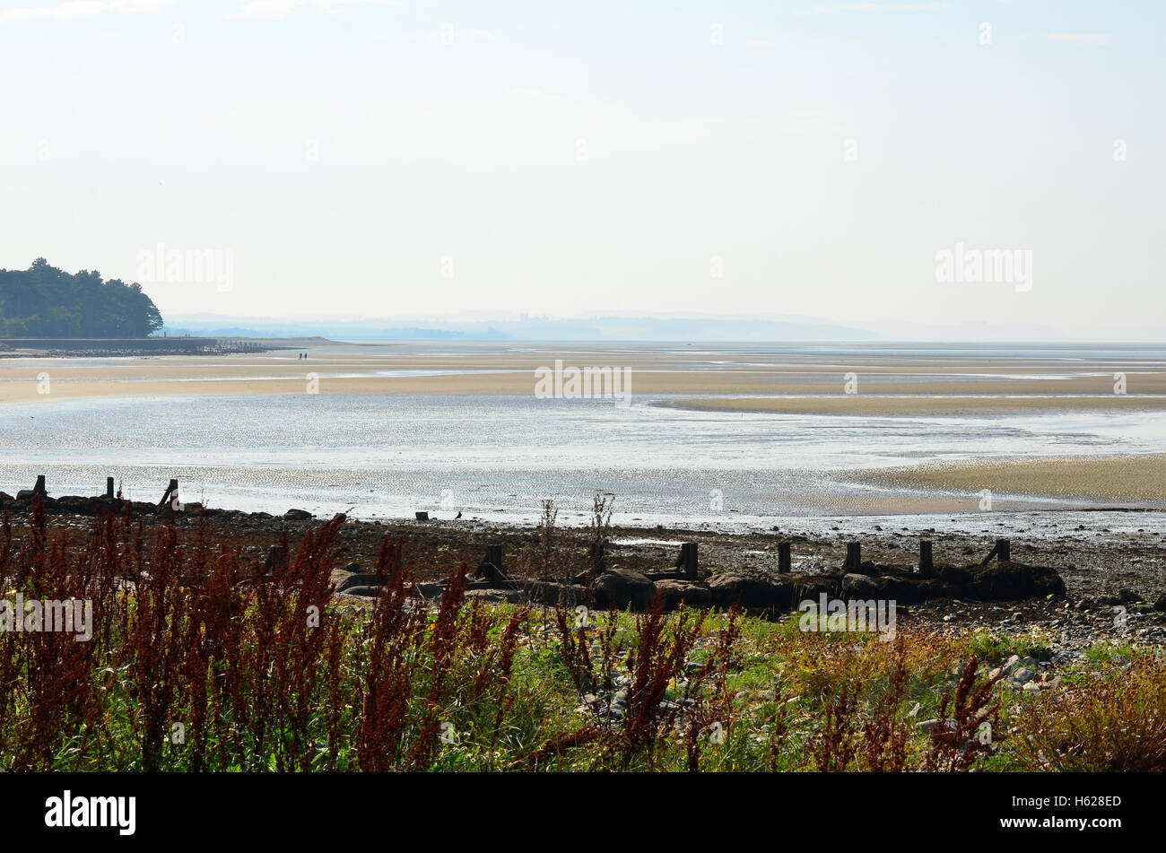 Welsh Coast,Llanfairfechan North Wales Stock Photo - Alamy