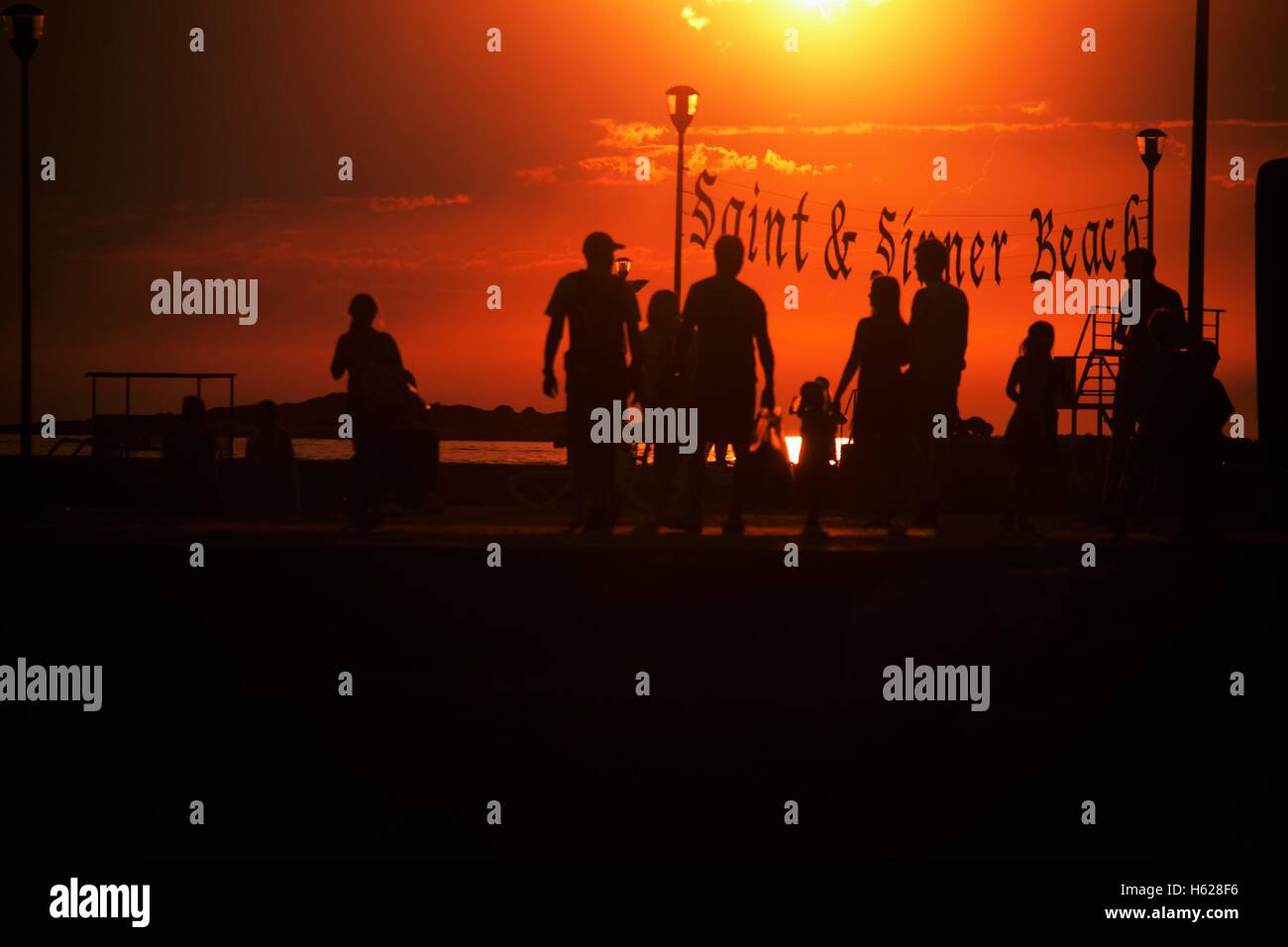 Saint sinner beach Stock Photo - Alamy