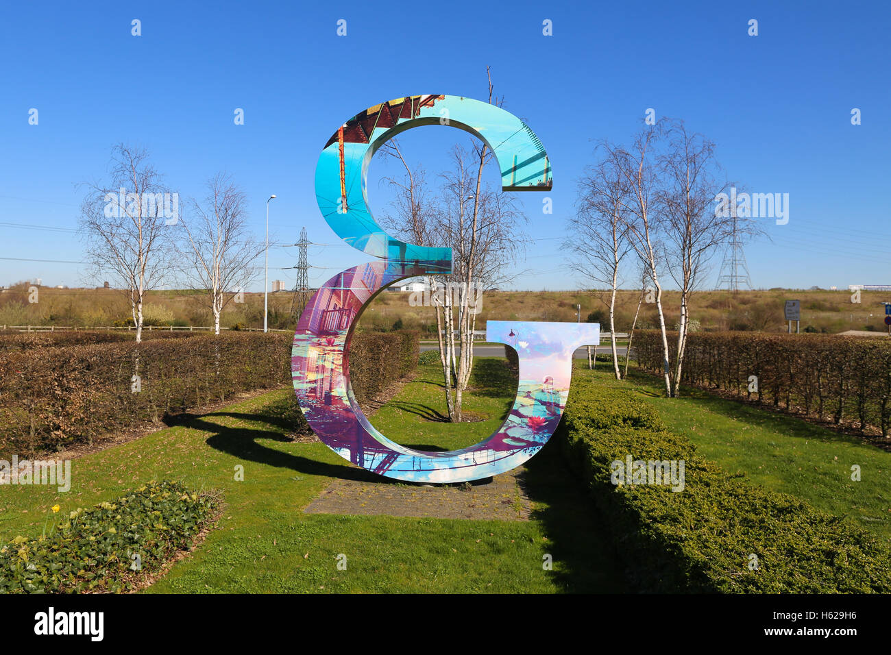 Stock image of Ebbsfleet in Kent, between Dartford and Gravesend Stock ...