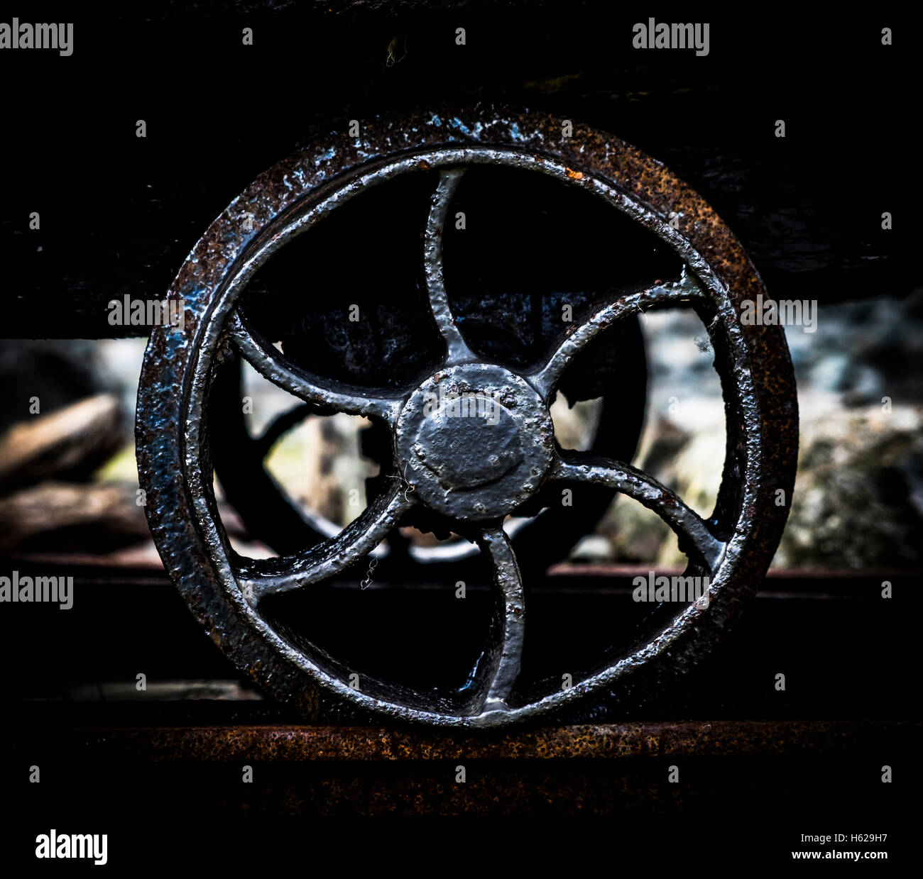 Slate quarry wagon hi-res stock photography and images - Alamy