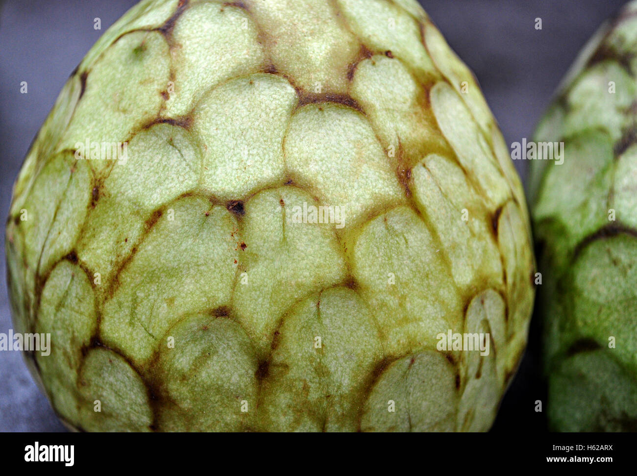 ripe cherimoya fruit Stock Photo - Alamy
