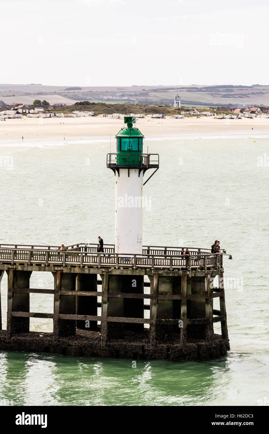 France, Calais, Lighthouse Stock Photo - Alamy