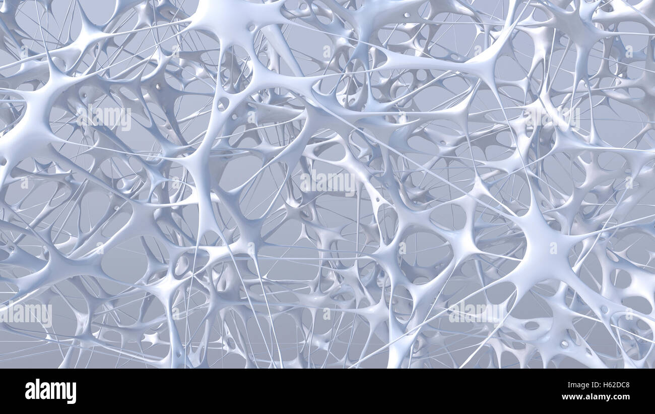 White structure, 3D Rendering Stock Photo - Alamy