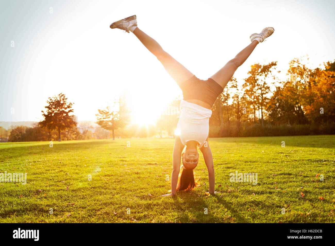 Turning cartwheel hi-res stock photography and images - Alamy
