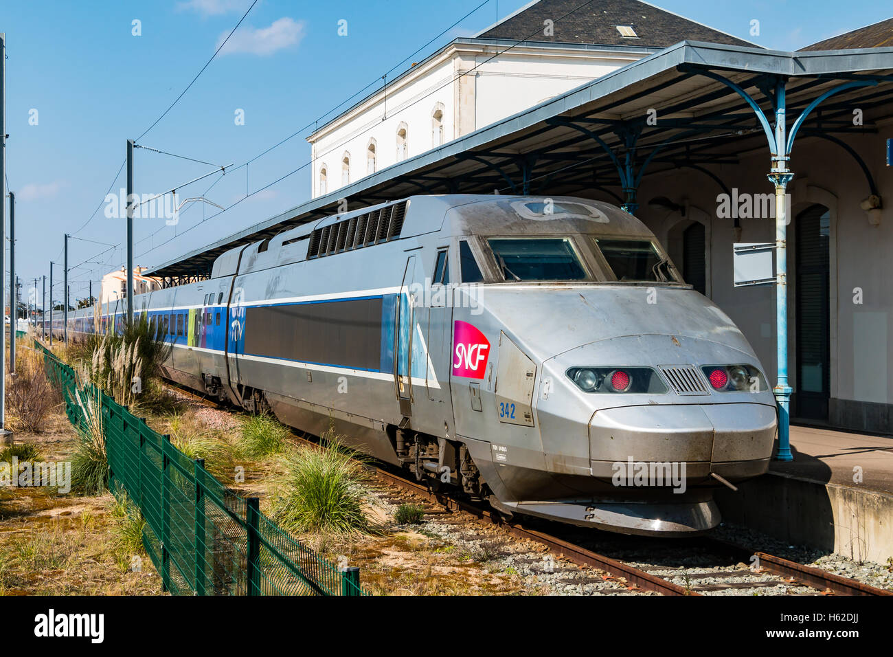 French tgv train hi-res stock photography and images - Alamy