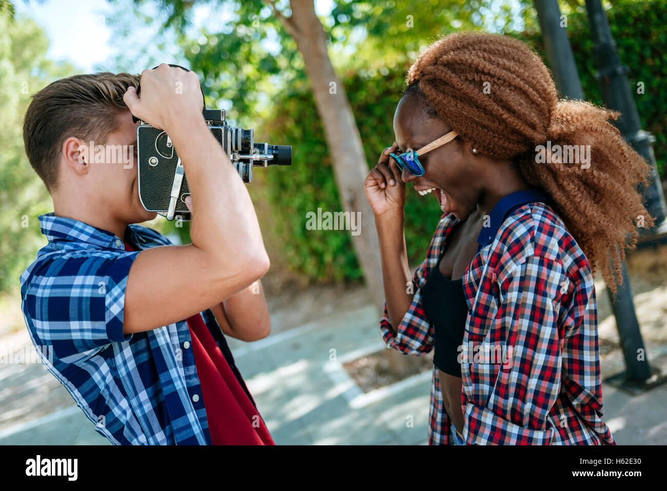 Filming appearance hi-res stock photography and images - Alamy