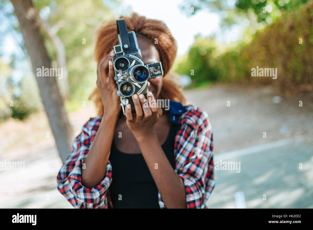 Cine filming hi-res stock photography and images - Alamy