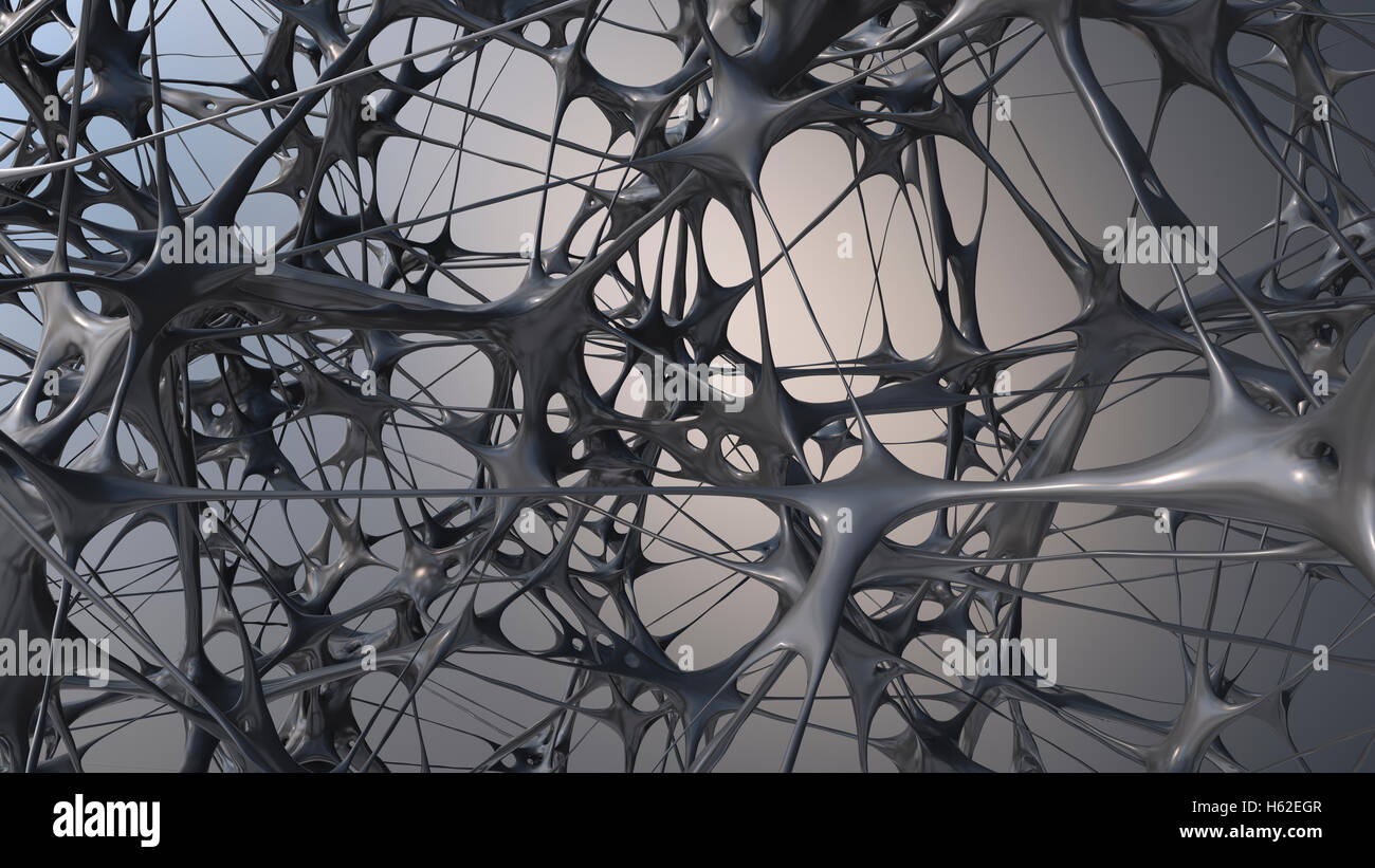 Grey structure, 3D Rendering Stock Photo - Alamy