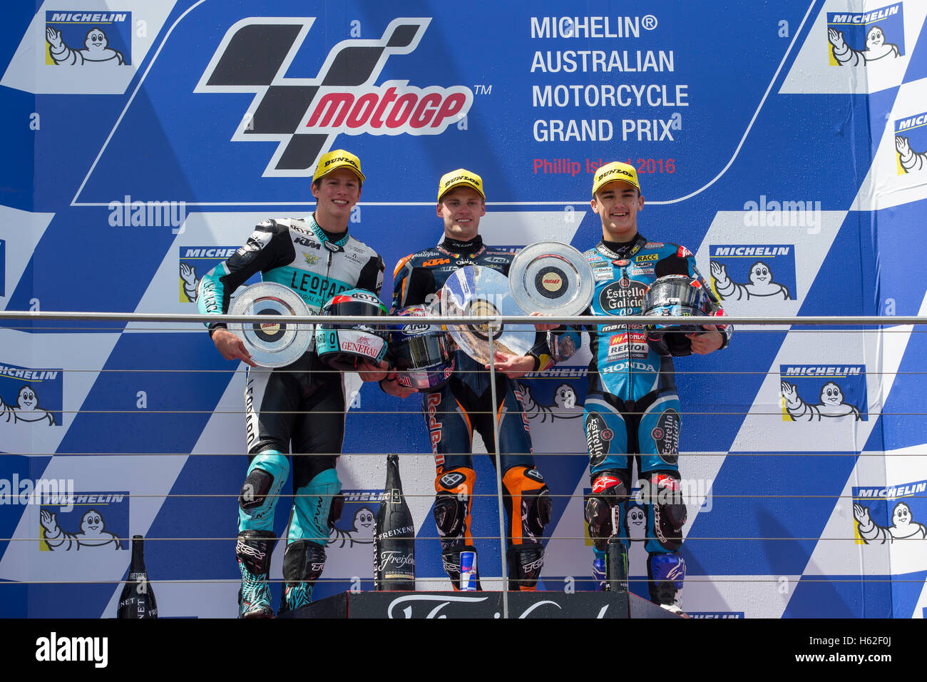 Winners podium race bike hi-res stock photography and images - Alamy