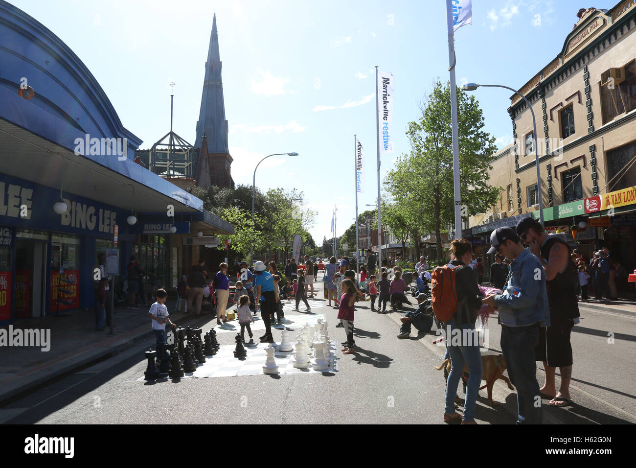 Sydney, Australia. 23 October 2016. The Marrickville Festival in the ...