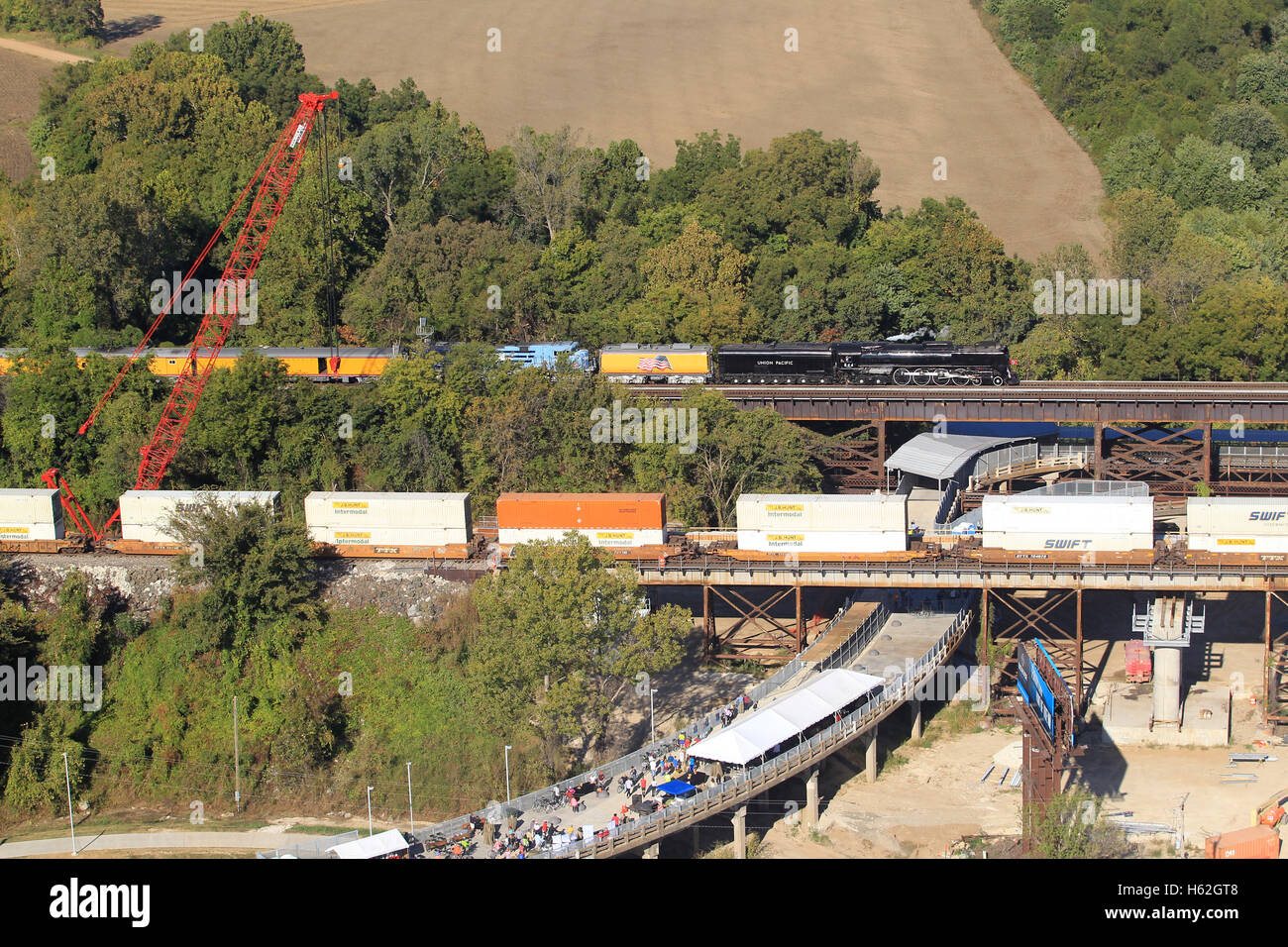 Memphis, TN, USA. 22nd Oct, 2016. Union Pacific Steam Locomotive Heads ...