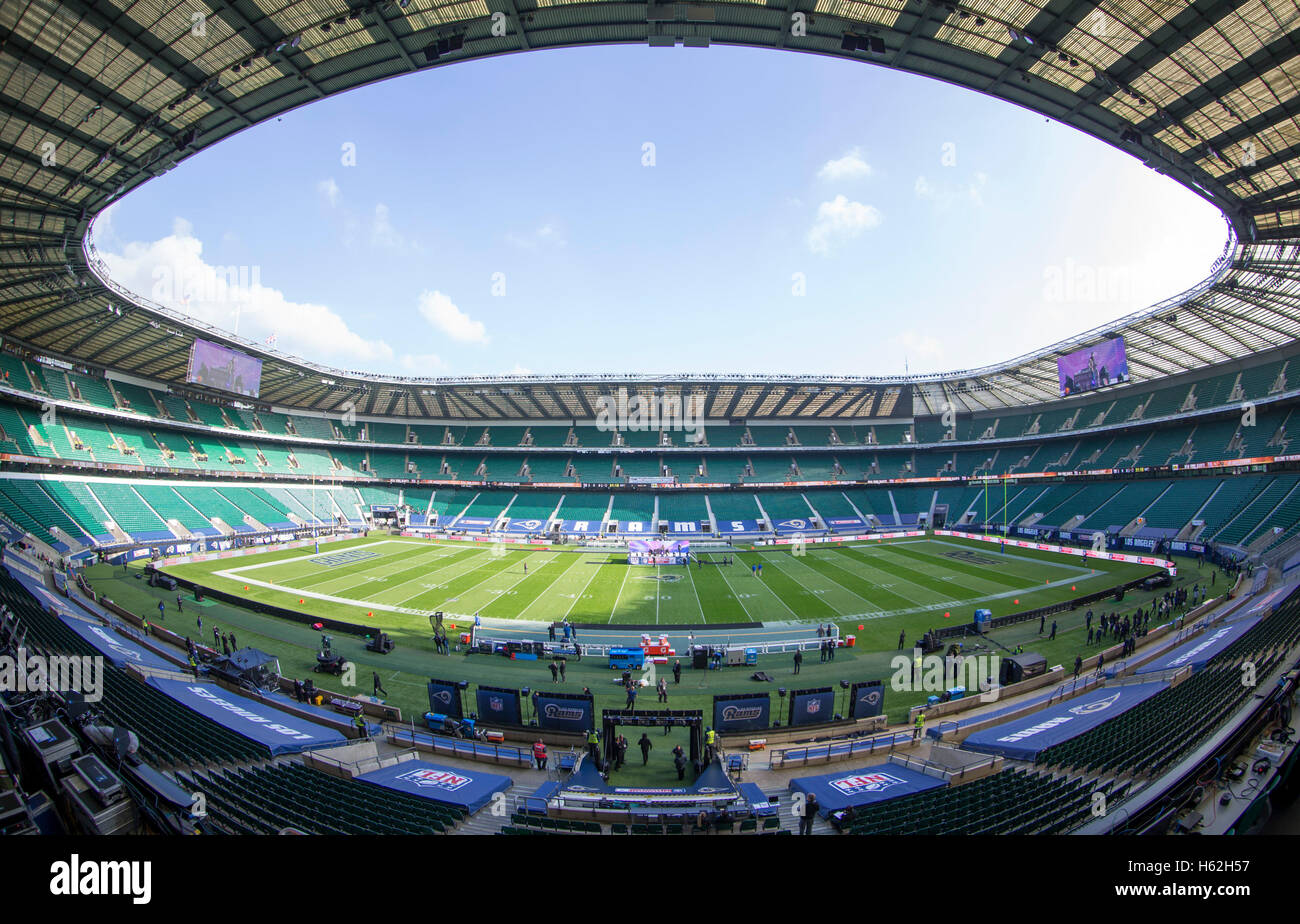 Twickenham stadium stands hi-res stock photography and images - Alamy