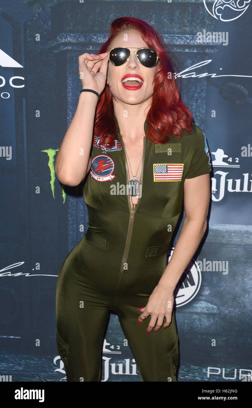 Los Angeles, Ca, USA. 22nd Oct, 2016. Sharna Burgess at the Maxim ...