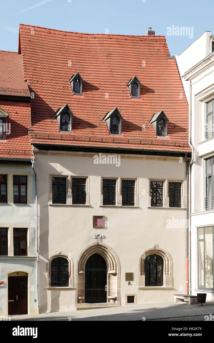 Eisleben, Germany. 12th July, 2016. The old building of the museum ...
