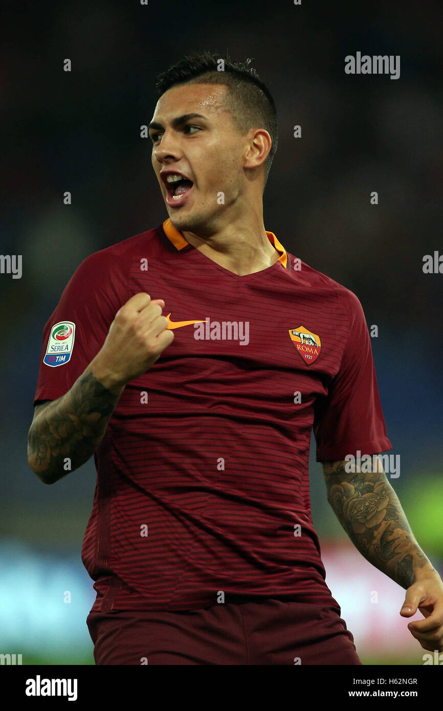 Rome, Italy 22 october, 2016:Paredes score the gol and celebrates ...