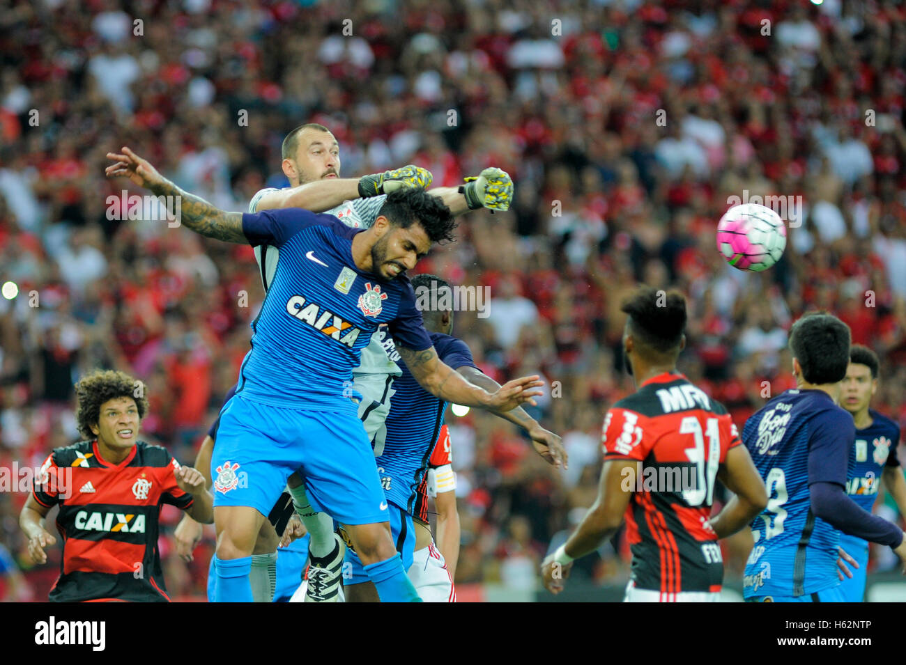 Rio De Janeiro, Brazil. 23rd Oct, 2016. Warrior for Flamengo vs ...