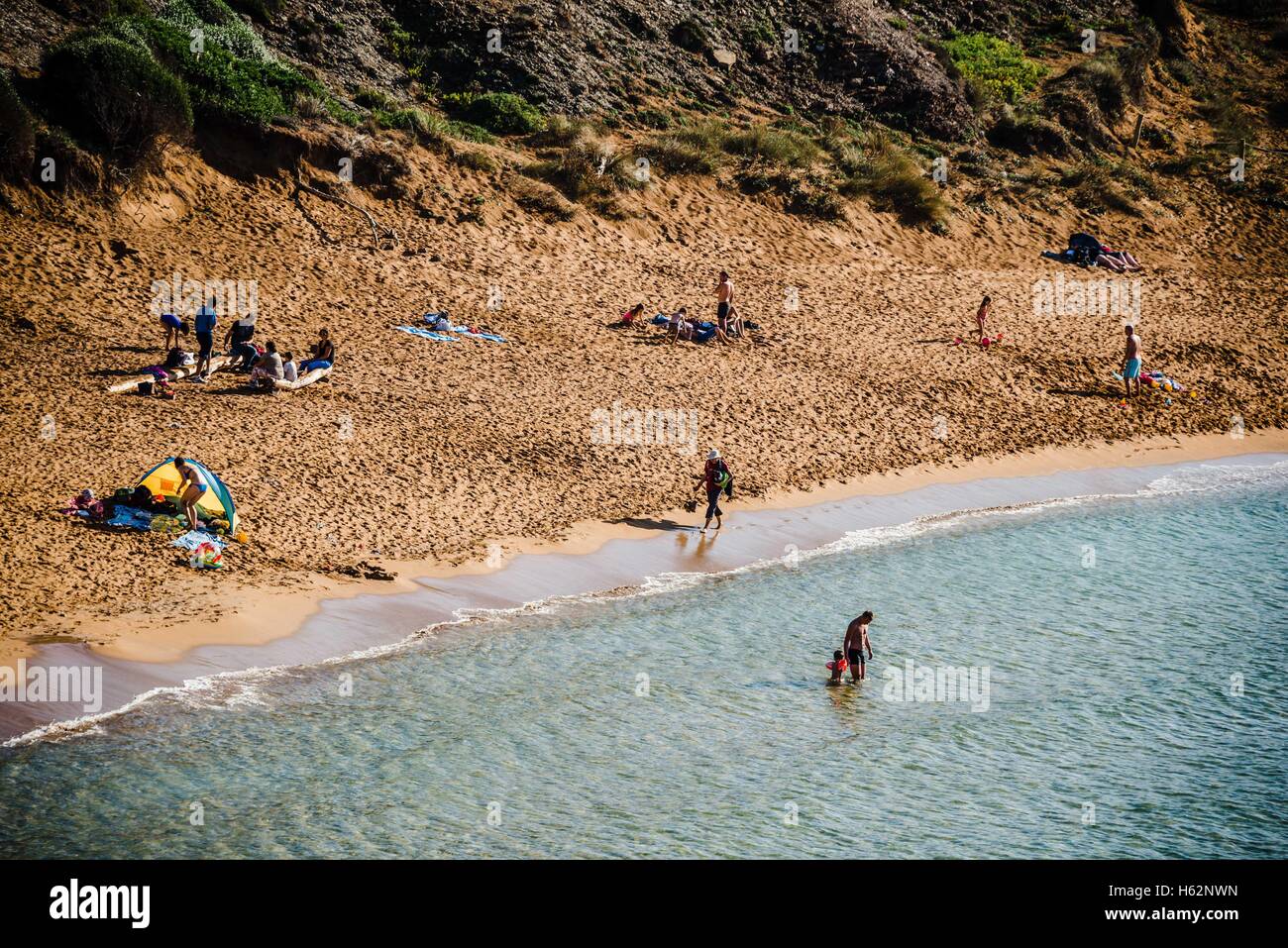Mercadal, Menorca, Spain. 23rd Oct, 2016. Tourists enjoy the ...