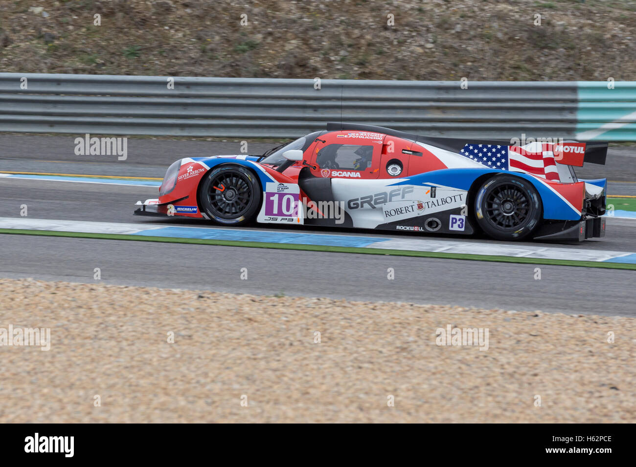 October 23, 2016. Estoril, Portugal. The #10 LMP3 Ligier JS P3 - Nissan ...