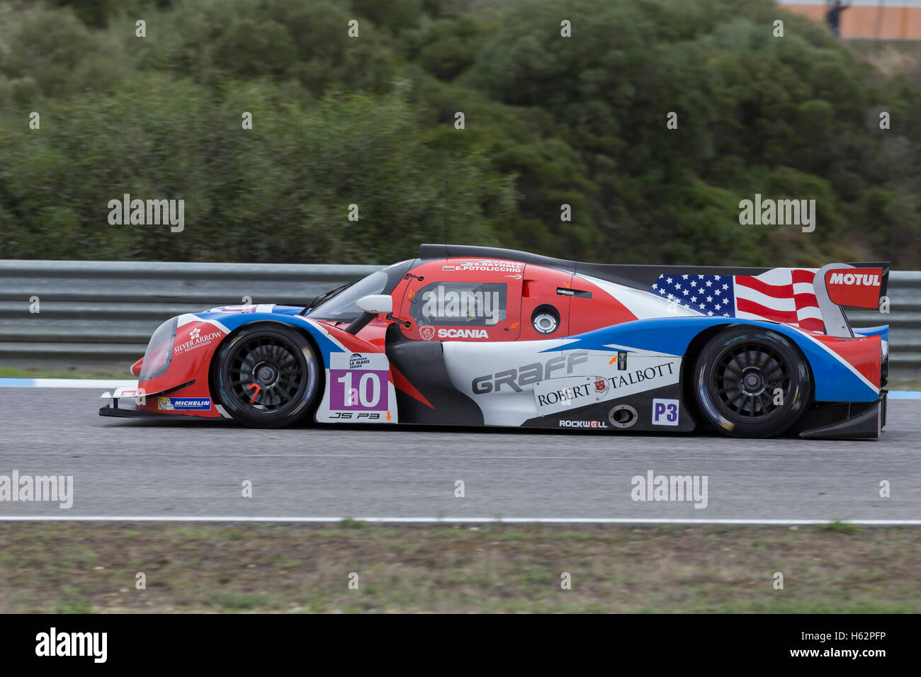 October 23, 2016. Estoril, Portugal. The #10 LMP3 Ligier JS P3 - Nissan ...