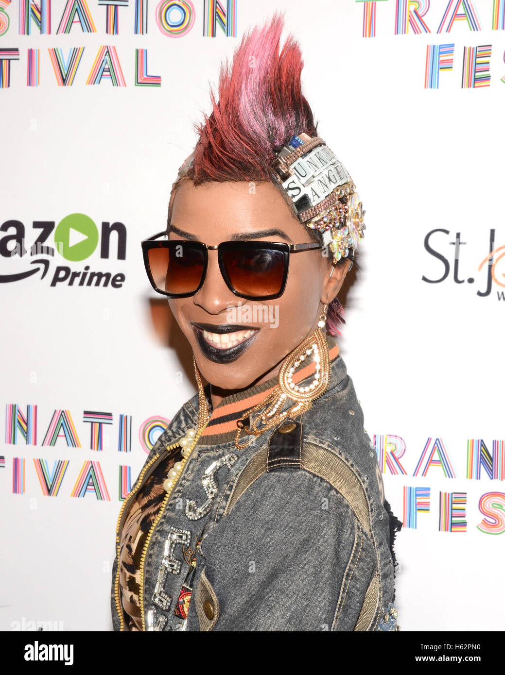 Sunkee Angel attends the TansNation Festival TransNation Queen USA ...