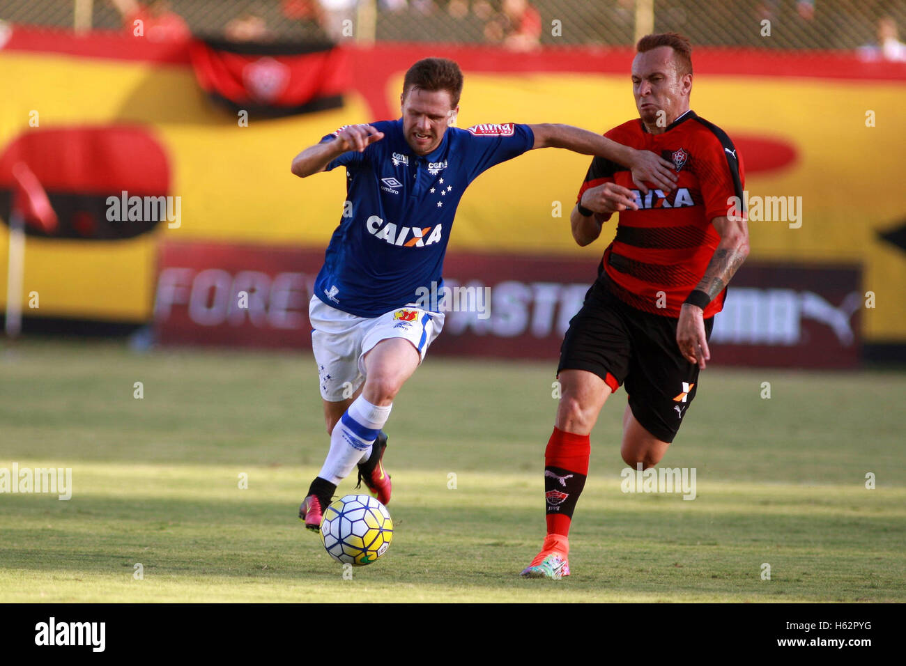 Salvador, Brazil. 12th Oct, 2016. Vitoria X Cruzeiro match played in ...