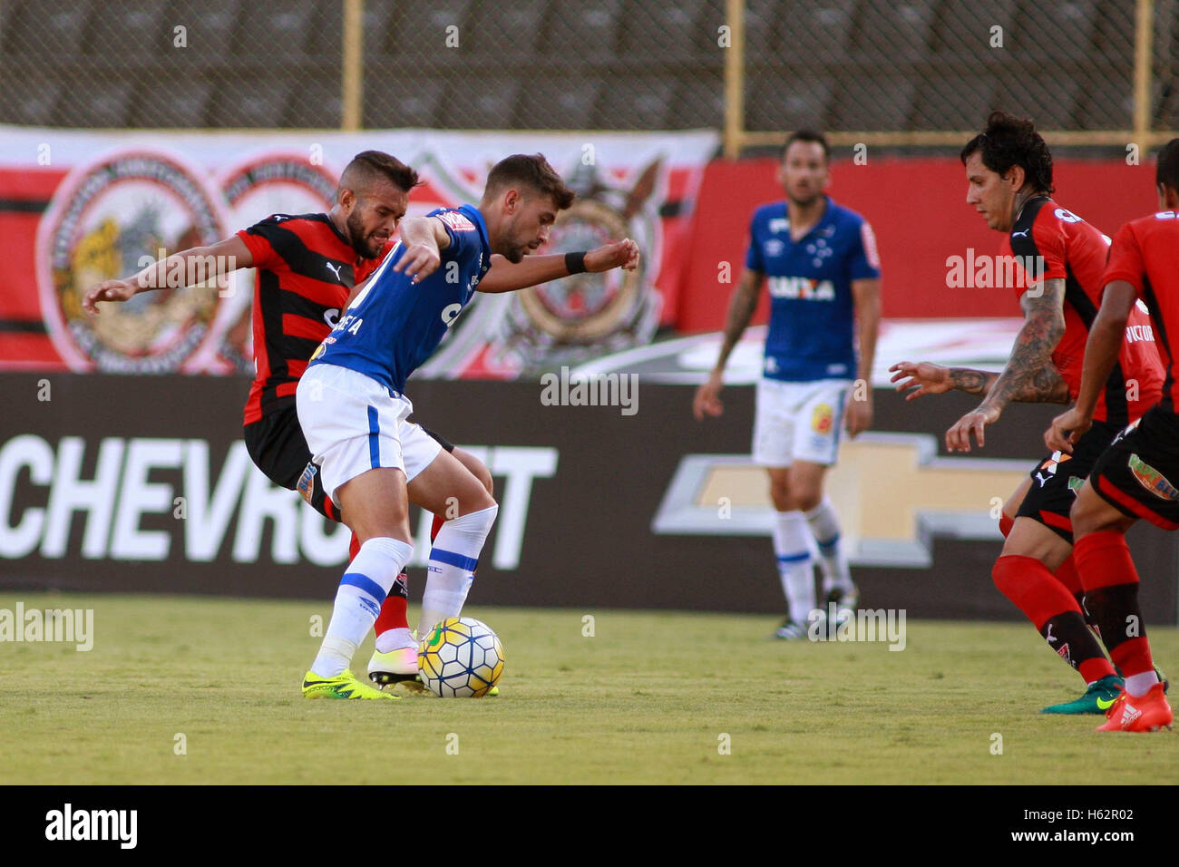 Salvador, Brazil. 12th Oct, 2016. Vitoria X Cruzeiro match played in ...