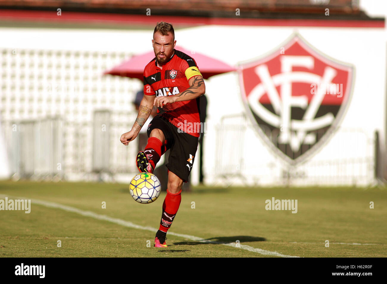 Salvador, Brazil. 12th Oct, 2016. Vitoria X Cruzeiro match played in ...