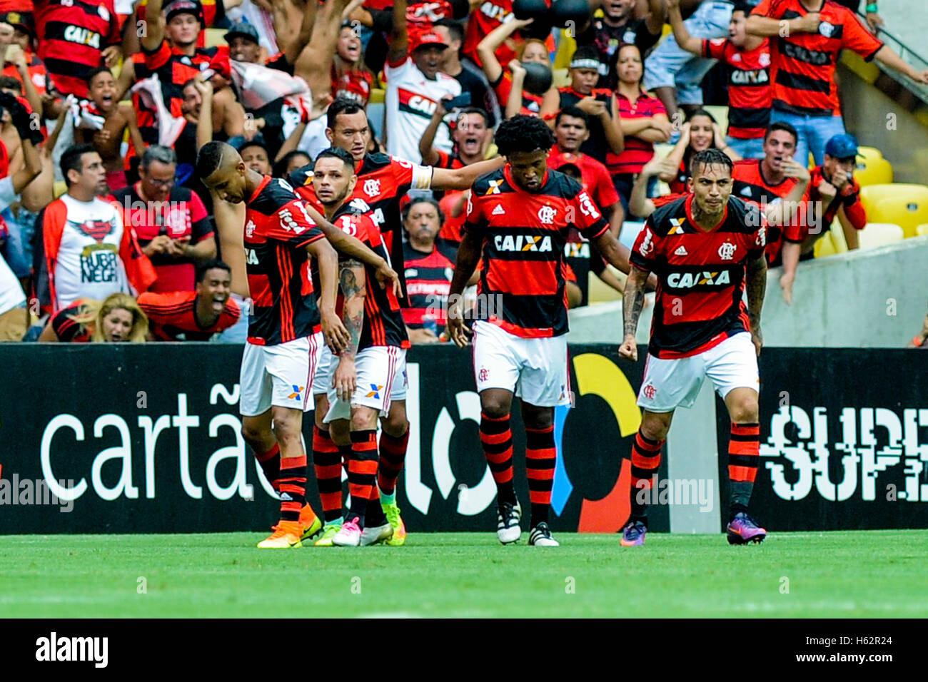 Rio De Janeiro, Brazil. 23rd Oct, 2016. Warrior for Flamengo vs ...