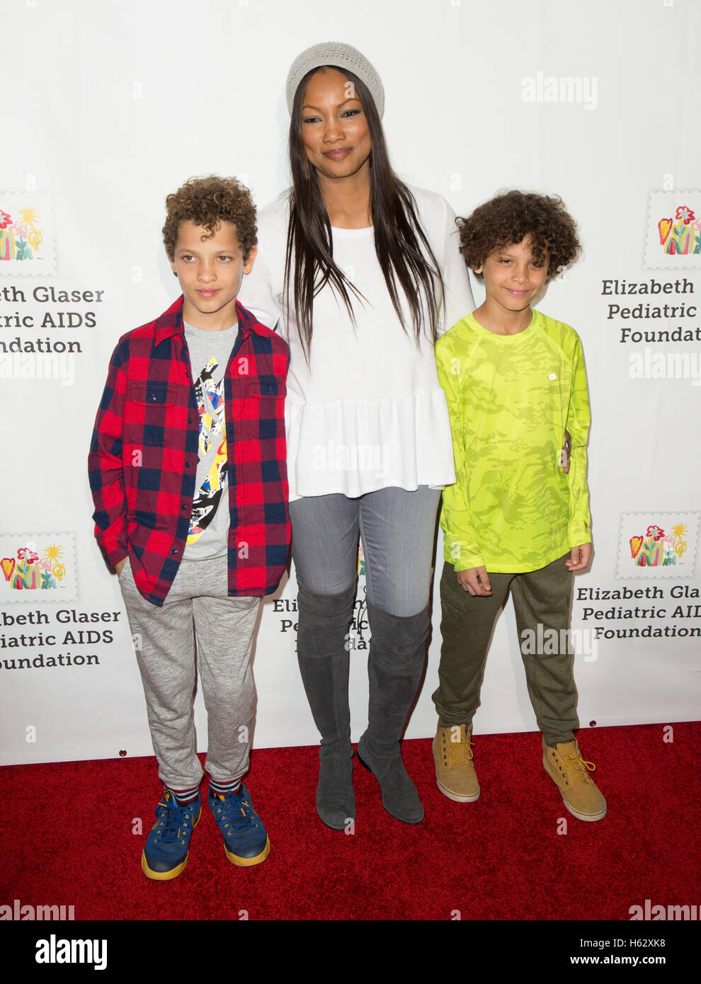 Garcelle beauvais and family hi-res stock photography and images - Alamy