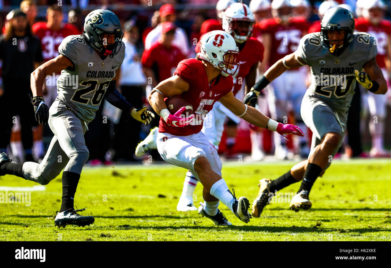 Palo Alto, California, USA. 22nd Oct, 2016. Stanford Running Back ...