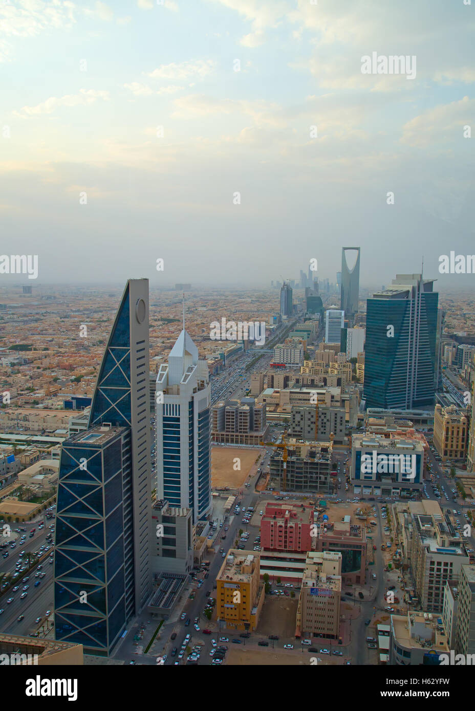 Aerial view riyadh downtown riyadh hi-res stock photography and images - Alamy