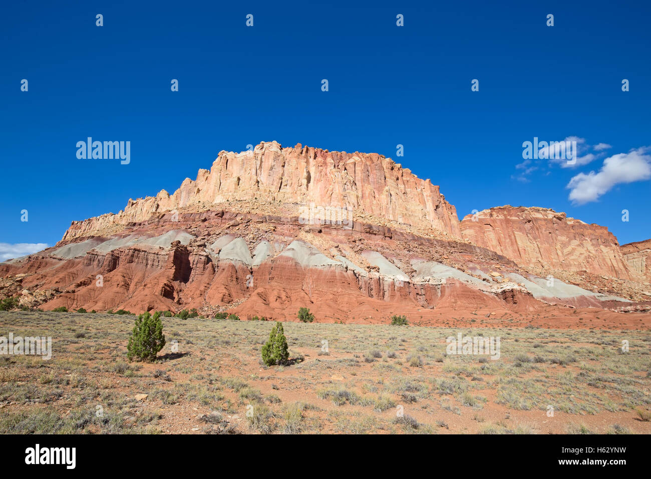 Capitol dome capital reef national park hi-res stock photography and ...