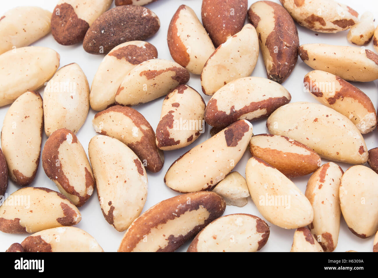 Brazil Nuts Close-Up as Background Stock Photo - Alamy