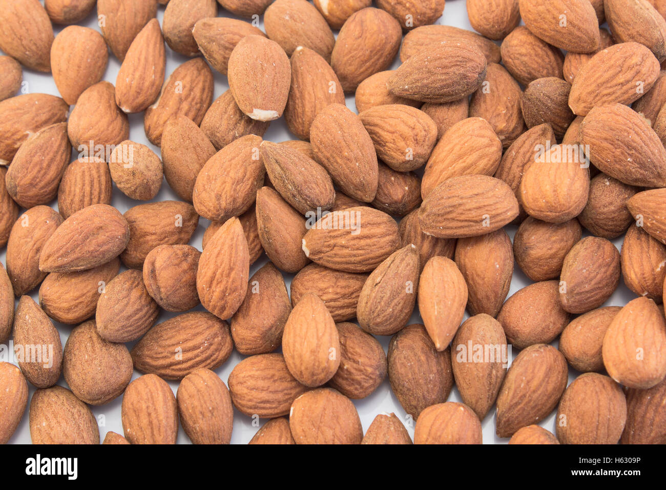 Almonds Close Up as Background Stock Photo - Alamy