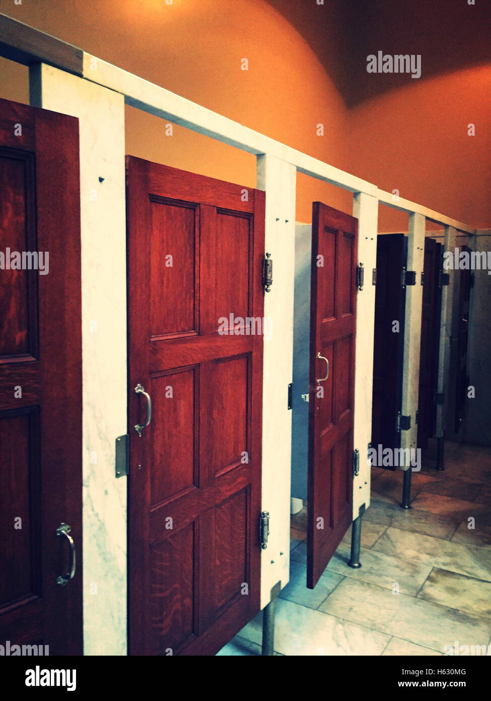 Public toilet stalls hi-res stock photography and images - Alamy