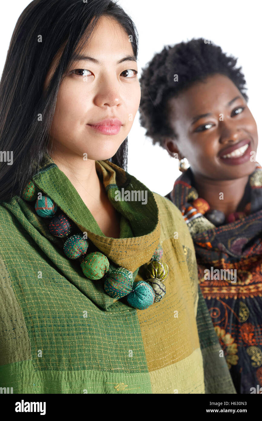 Two Young Female Friends, USA Stock Photo - Alamy