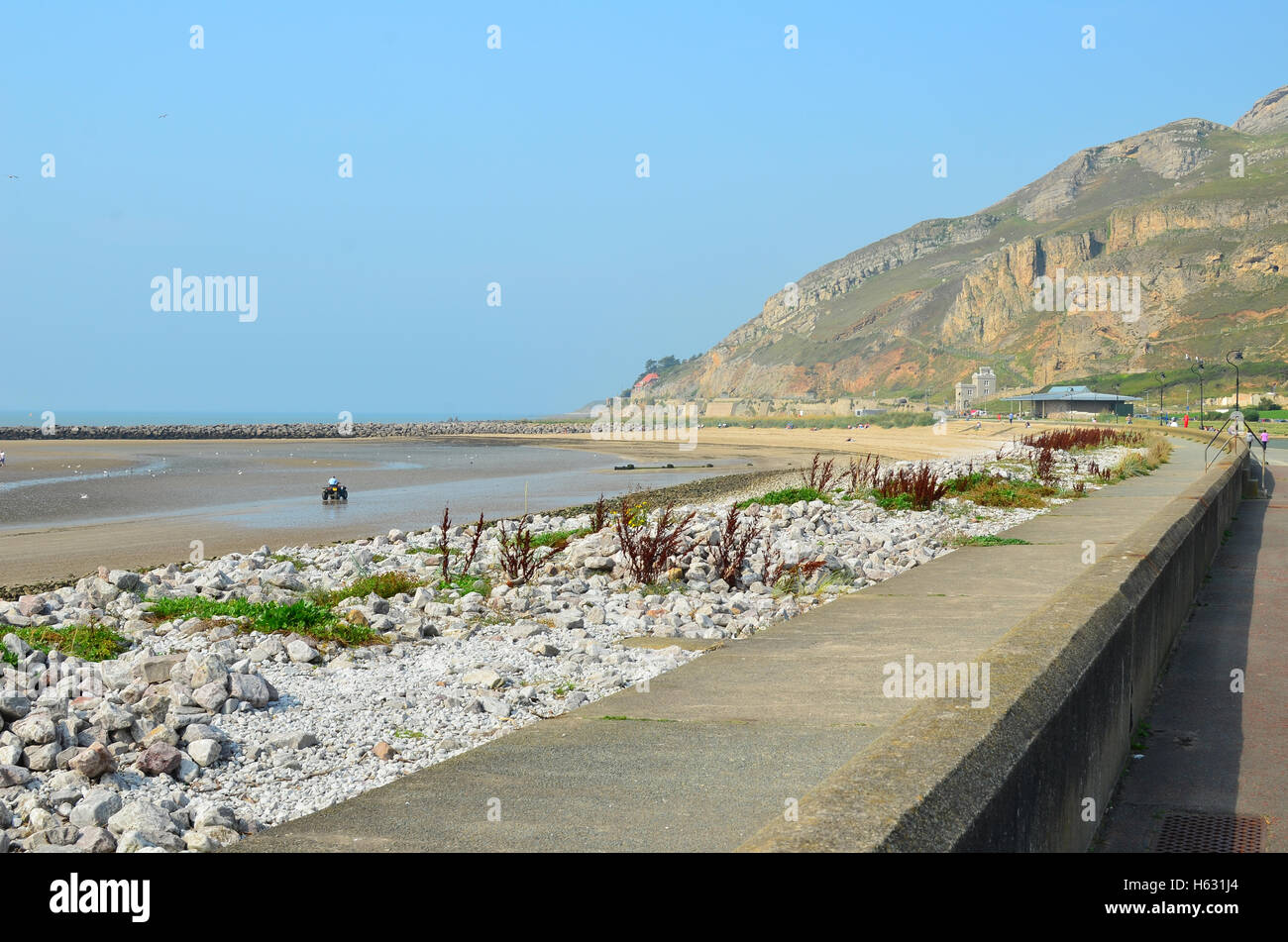 Llandudno Beach Wales UK Stock Photo - Alamy