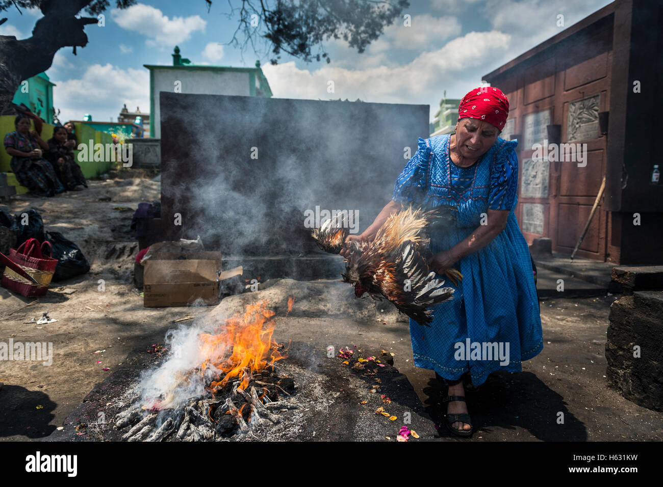 Maya ritual hi-res stock photography and images - Alamy