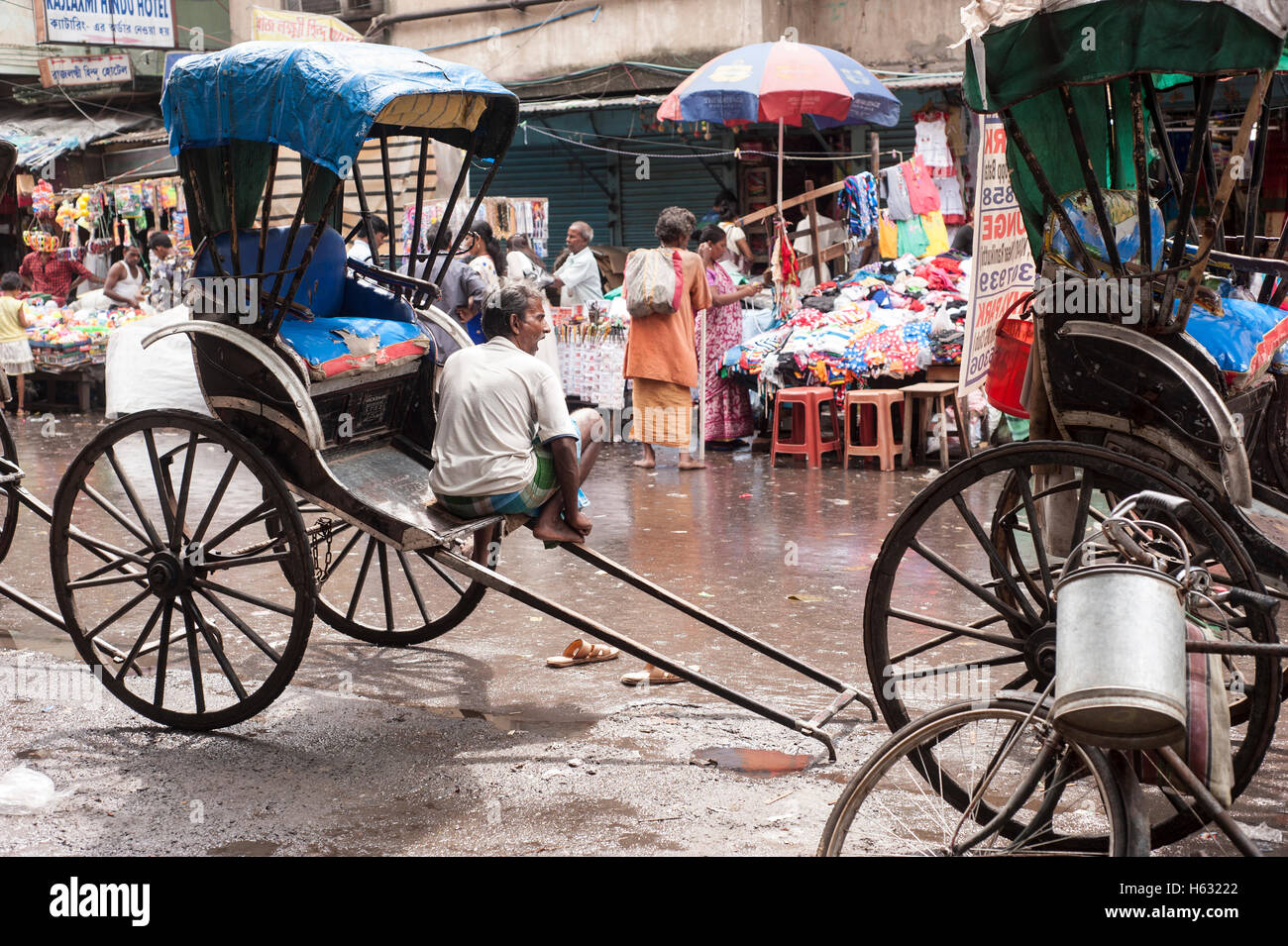 Ricksh wala hi-res stock photography and images - Alamy