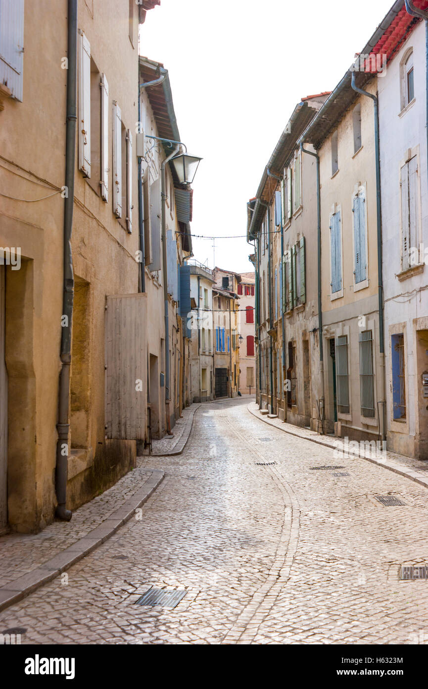 Old town Tarascon is very scenic in the morning Stock Photo - Alamy