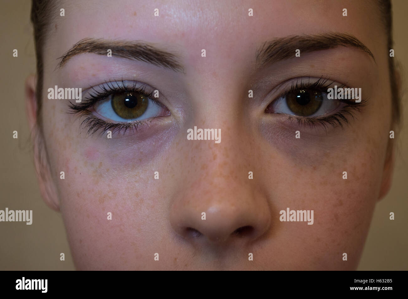 Eye close ups of young ballet dancer Stock Photo - Alamy