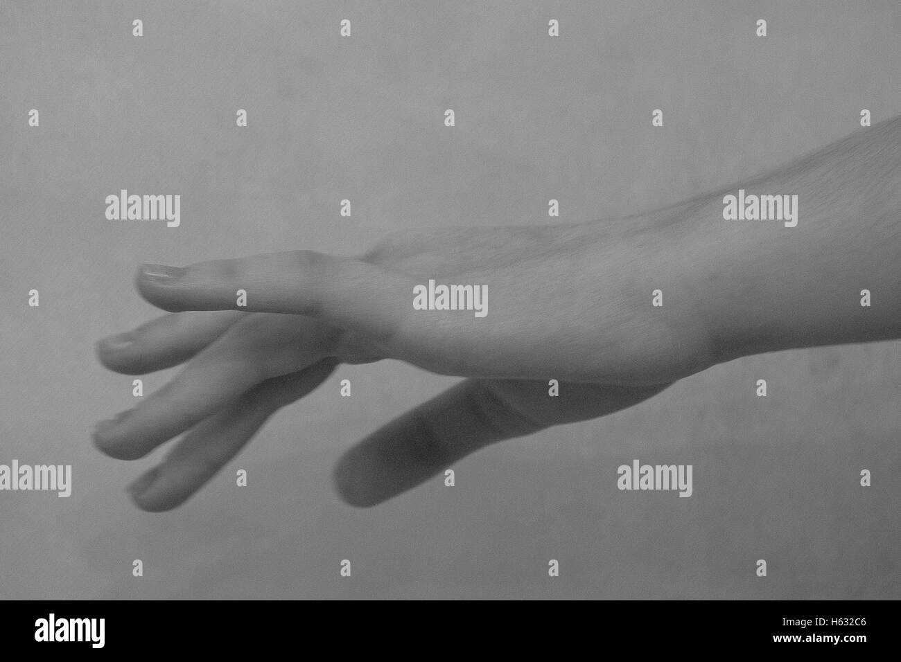 Hand poses Black and White Stock Photos & Images - Alamy